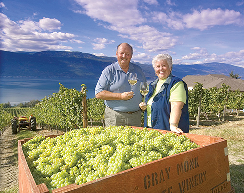 Gray Monk Estate Winery…Sumptuous Scenery and Winning Wines